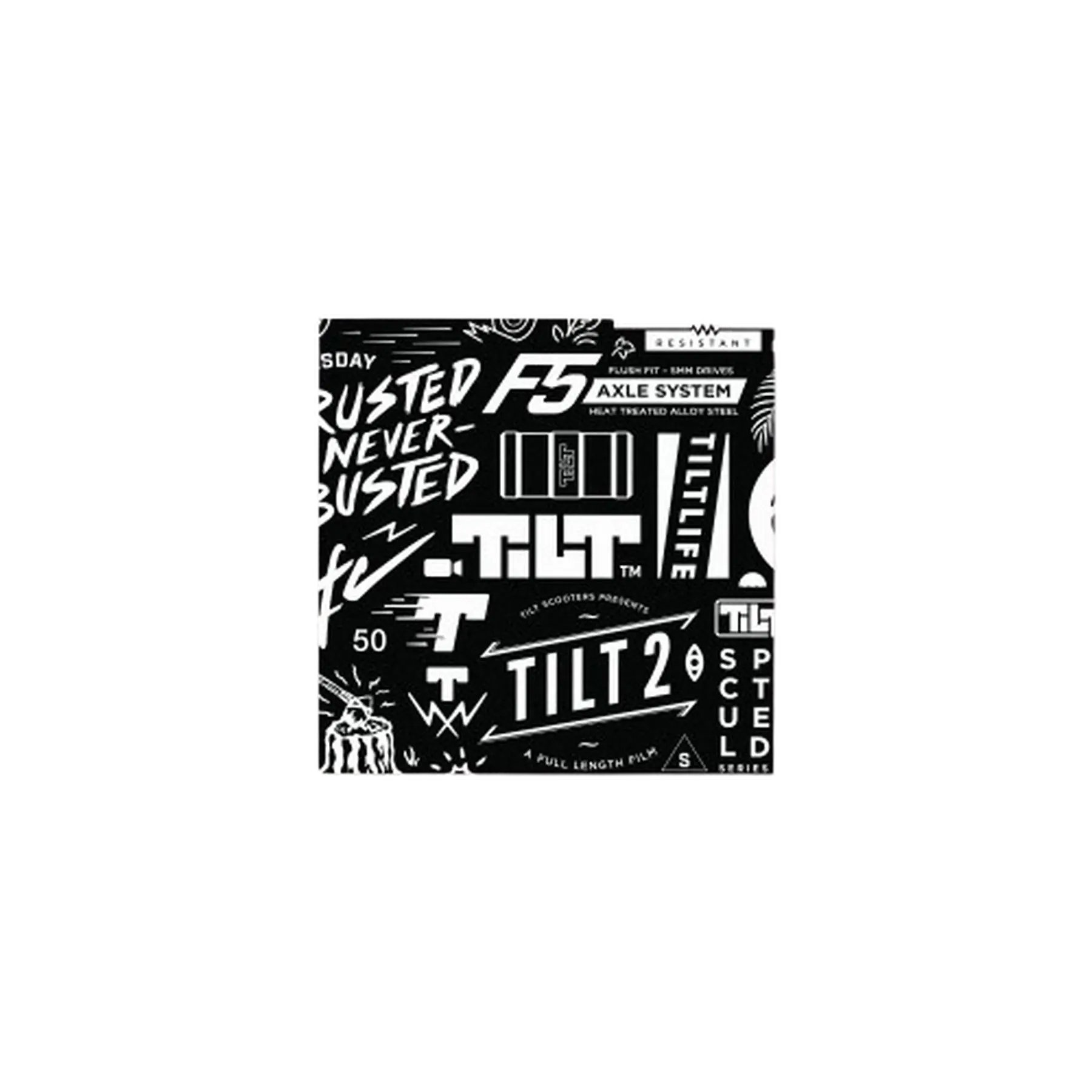 Tilt Compilation Scooter Sticker - Scootshop.cz